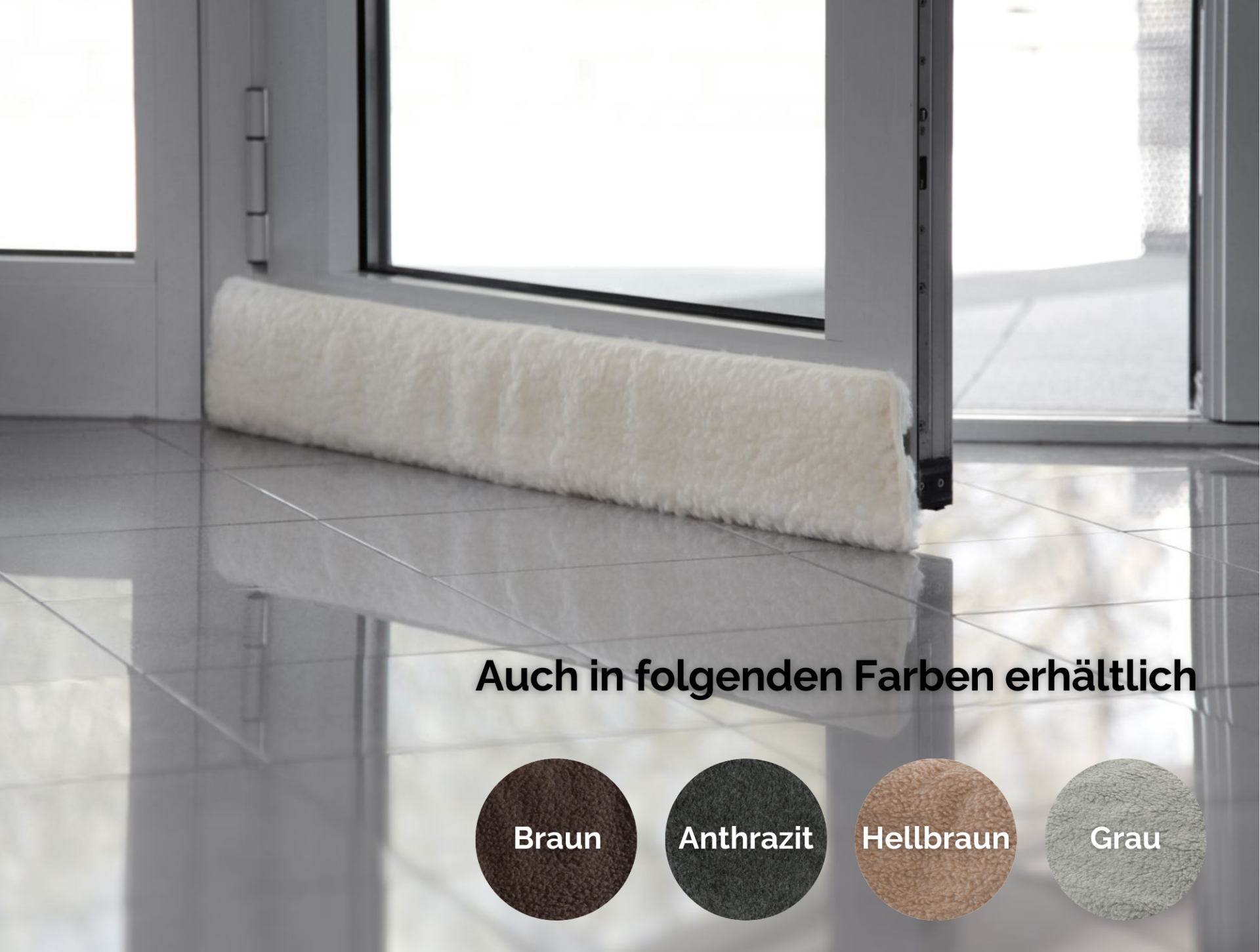 Elegantes Zugluftstopper Tr Ikea Bild